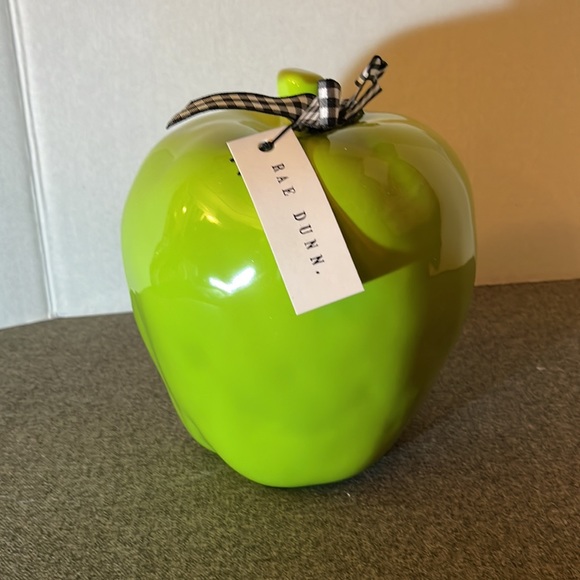 Rae Dunn | Accents | Rae Dunn Green Poison Apple Halloween Birdhouse ...